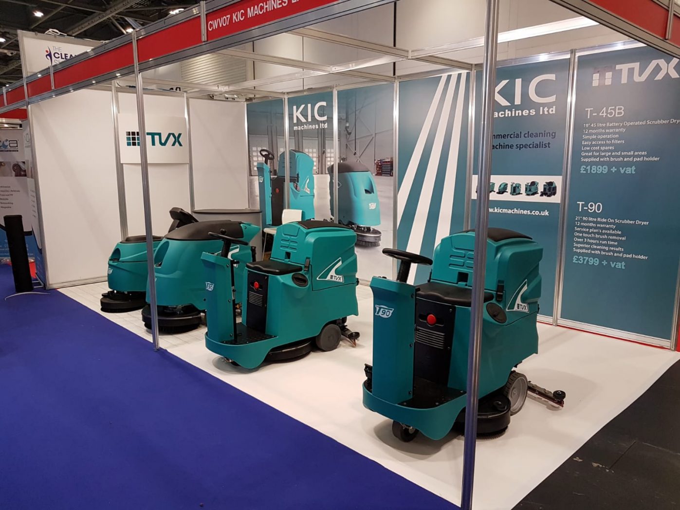 TVX Display 2 - KIC Machines